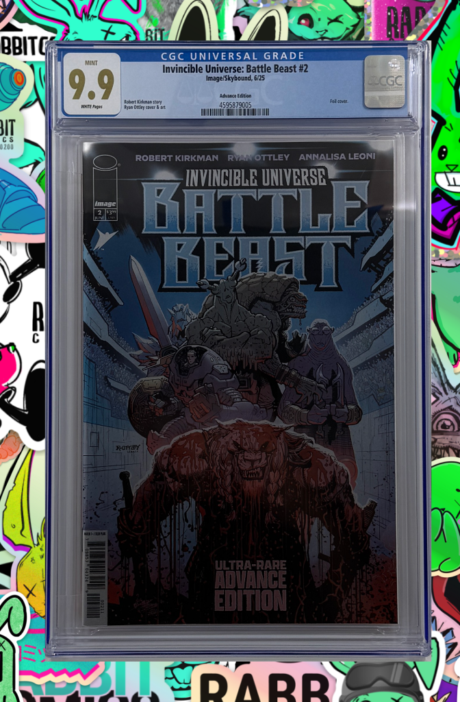 Battle Beast #2 | Foil Blind Bag Variant | Ultra-Rare Advance Issue ...