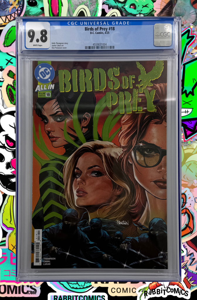BIRDS OF PREY #18 | CVR A DAN PANOSIAN VAR | CGC 9.8 – Rabbit Comics