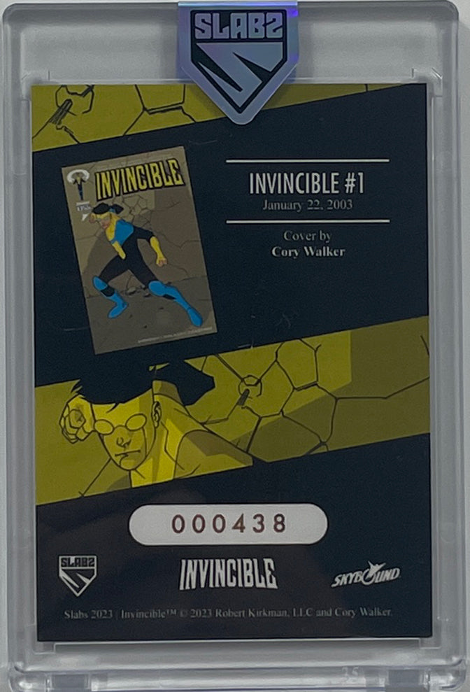 Invincible #1 | Cory Walker Cover | SDCC Trading Card Number 438 ...