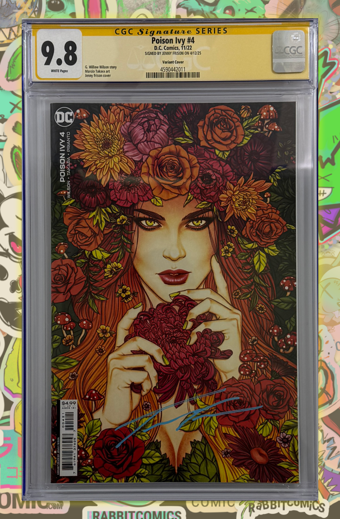 Poison Ivy #4 | Jenny Frison Variant | CGC SS 9.8 – Rabbit Comics
