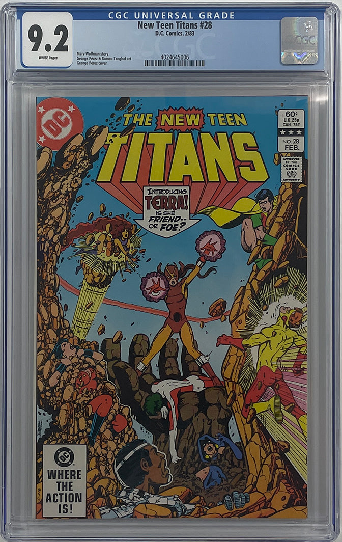 New Teen Titans #28 | CGC 9.2 – Rabbit Comics